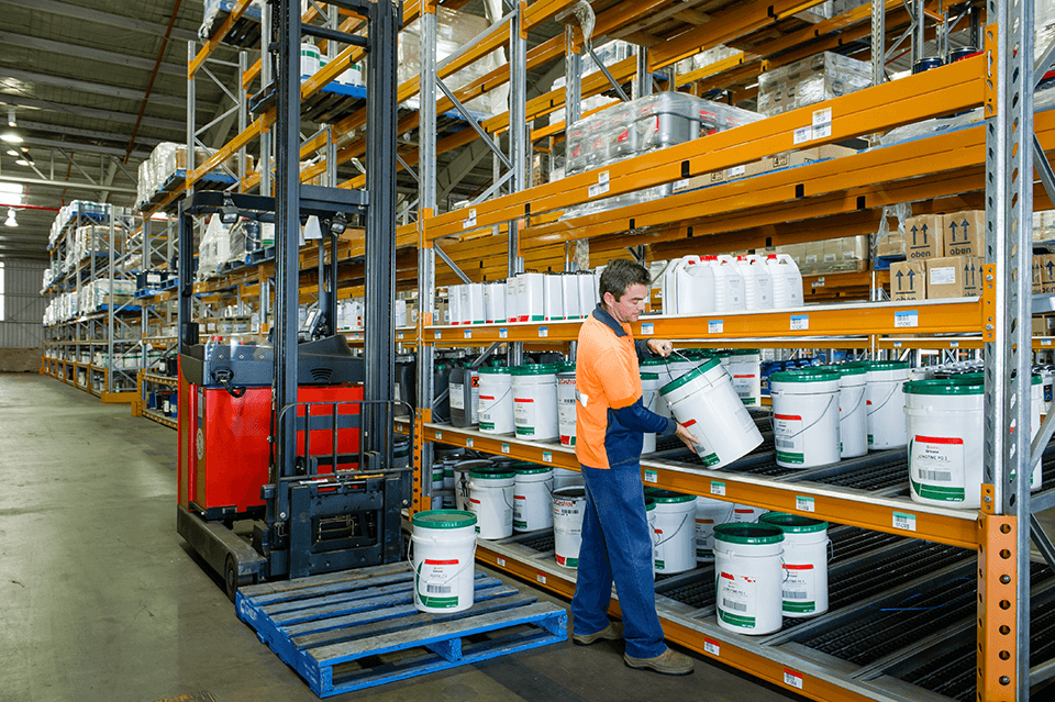 Colby Carton Live Storage (CLS) | Gravity fed, order picking system